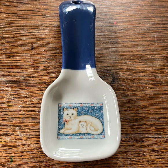 Otagiri | Kitchen | Vintage Ceramic Cat Spoon Rest Otagiri Made In ...